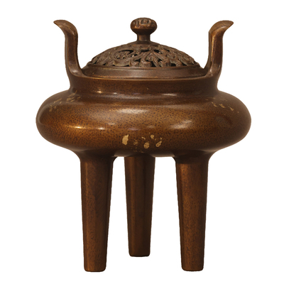 复古香炉纯铜家用熏香鼎宣德炉
