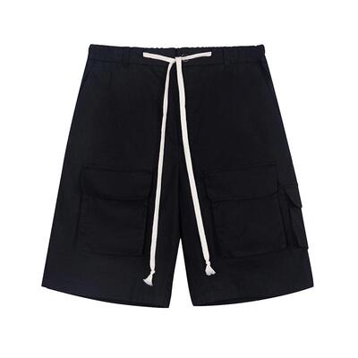 lablfe短裤工装裤宽松潮