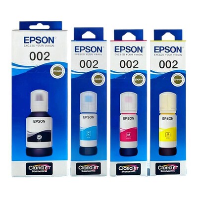 爱普生002原装墨水正品L6260 L6270 L6276 L6278 L6279打印机墨水