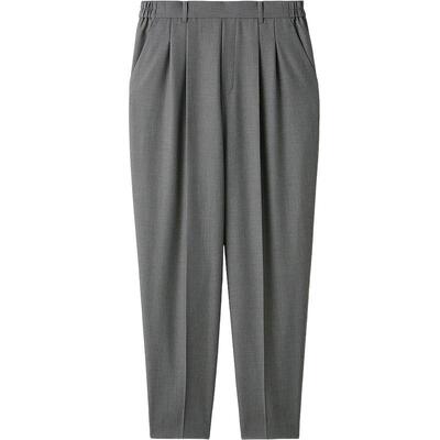 Mila Owen春夏休闲通勤纯色打褶烟管西装长裤09WFP242105