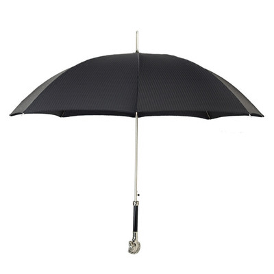 小时代意大利商务银色自动雨伞