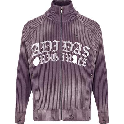 阿迪达斯男士时尚宽松针织外套