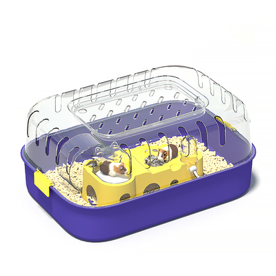 仓鼠笼子透气透明防越狱仓鼠笼