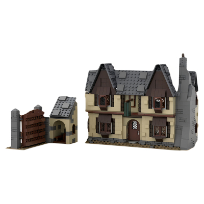 现货小颗粒MOC-27767旅馆积木