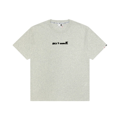 Aape涂鸦风印花潮流休闲短袖T恤