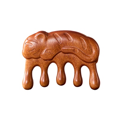 梵沐记十二生肖寅虎按摩梳经络梳子礼盒头部养生梳送礼送妈妈礼物