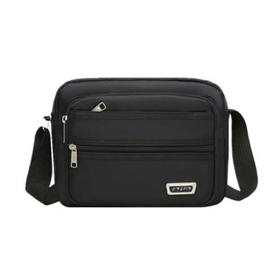 单肩商务男包休闲牛津布