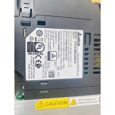 95新机不带包装台达VFD2A7MS43ANSAA变频器，议价商品