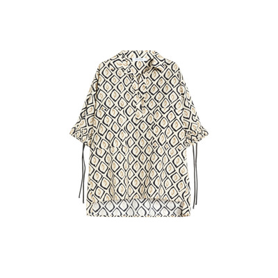 MaxMara 2026春夏新品女装棉府绸印花衬衫1111036206