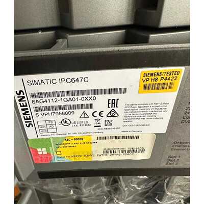 6AG4112-3RD12-0DX0 工控机 工业控制设备