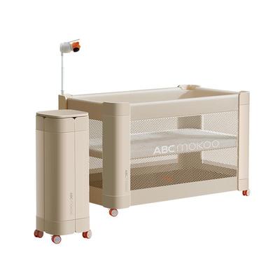 折叠婴儿床一键开合多功能抗菌