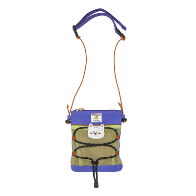 SMIBU户外运动男女童斜挎包2025春秋新款小包休闲儿童单肩包学生