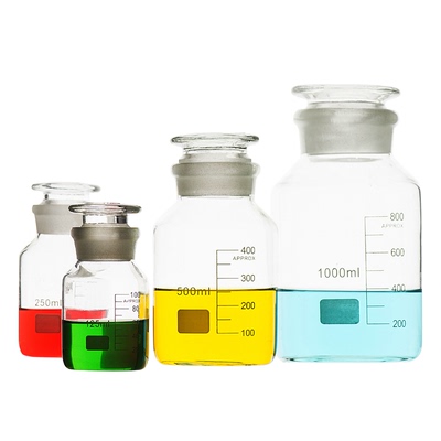 思齐密封仪器磨砂多规格广口瓶