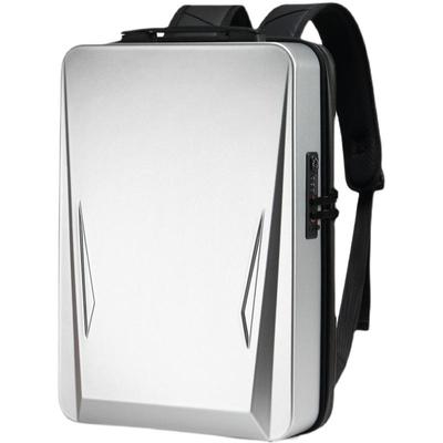 新款PC硬壳17.3寸游戏本电脑包男士双肩包电竞背包15.6寸可放键盘