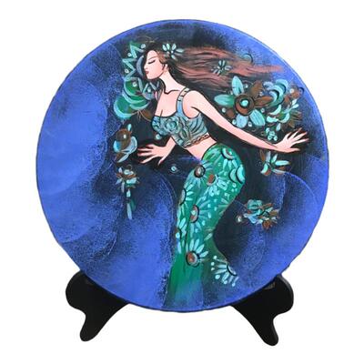 云南特色木刻画东巴工艺摆件
