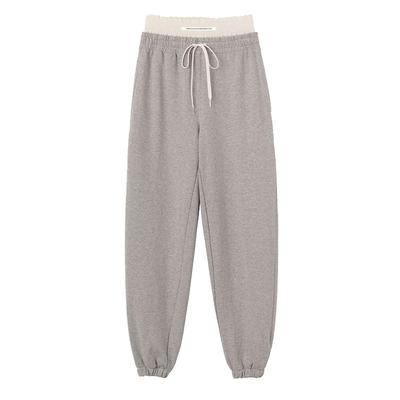 SCULPTOR双腰头束脚运动裤