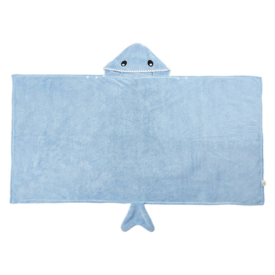 儿童斗篷带帽浴袍吸水新生连帽