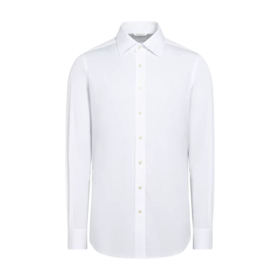 Suitsupply白色棉正装衬衫