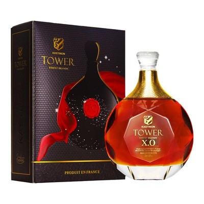 进口正品塔沃700ml礼盒装白兰地