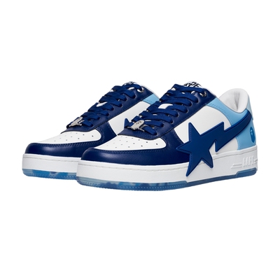BAPE同色系星标休闲鞋
