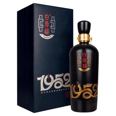 白云边1952浓酱兼香型白酒礼盒装