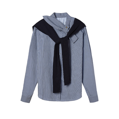 VIEA.ING薇迎商场同款条纹衬衫