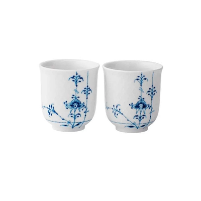 Royal Copenhagen皇家哥本哈根棕榈唐草系列茶具做工茶杯