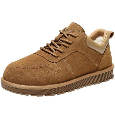 百丽男士户外休闲低帮雪地鞋男