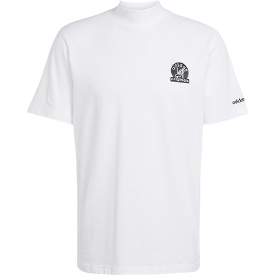 Adidas/阿迪达斯正品三叶草男士针织舒适经典透气运动短袖JC8367