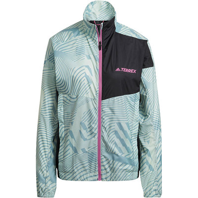Adidas/阿迪达斯官方正品秋季新款女子跑步运动翻领外套HF9294