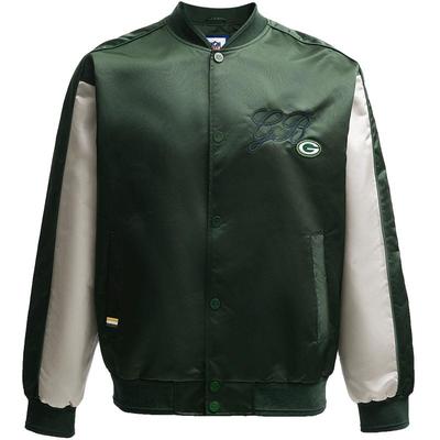 SEASON HIGH秋季NFL联名绿湾包装工队刺绣时尚棒球服夹克外套男装