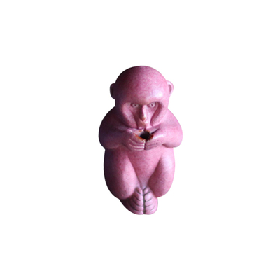 中国美术学院文创小猴子线香青铜摆件茶宠桌面香插爸爸生日礼物