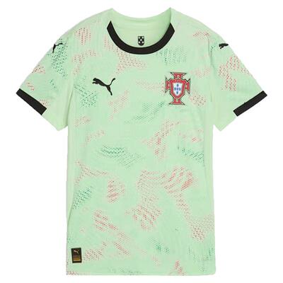 天朗足球彪马PUMA葡萄牙25女足客场球迷版短袖足球服780771 05