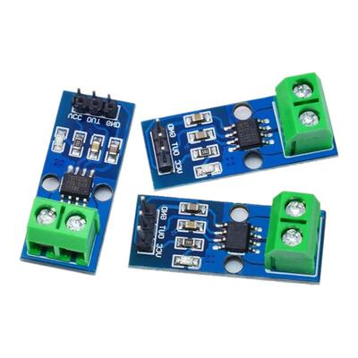 ACS712 ACS724模块5A 20A 30A量程电流检测板霍尔电流传感器05B