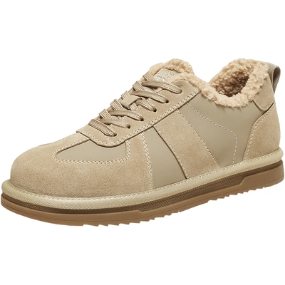 TATA他她棉鞋2025冬季运动鞋百搭休闲系带保暖加厚男鞋QHL01DM5