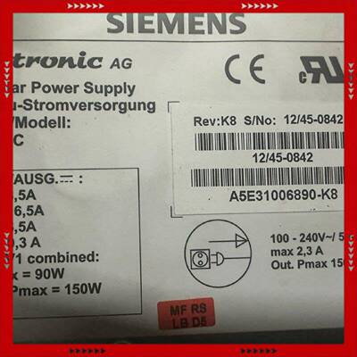 【问价】A5E31006890KA工控机电源A5