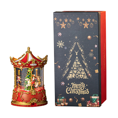 圣诞树圣诞节装饰品老人氛围布置