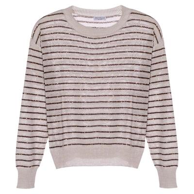 BC/Brunello Cucinelli 秋冬新款女士圆领毛衣银泰百货精品301574