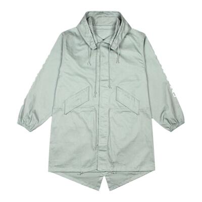 thebrand鱼尾宽松版风衣外套