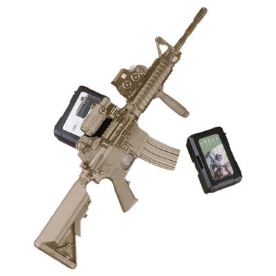 司骏M4A1金属hk416司俊M4CQB连发回趟电动吃鸡玩具枪成人CS发射器