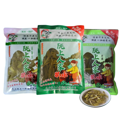 陇上人家苦苣浆水天水浆水野菜地缸发酵无添加甘肃散饭浆水面专用