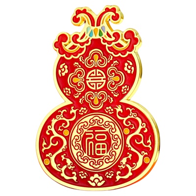 福禄葫芦金属冰箱贴定制磁吸装饰南京院北京故宫博物馆文创纪念品