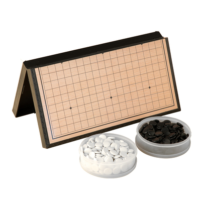 小学生专用折叠五子棋磁性围棋19路便携式磁吸式棋盘儿童初学套装