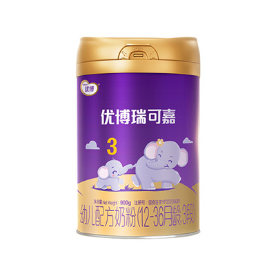 圣元优博奶粉瑞可嘉法版3段900g
