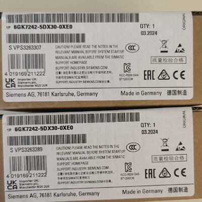 议价6GK7 242-5DX30-0XE0西门子CM1242-5通信模块6GK7 242-5DX30-