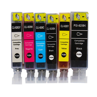 英联 适用兼容佳能825墨盒 826墨盒Ip4880 4980 IX6580 MX888 MG6180 8180 825 826墨盒