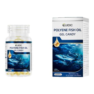 【百补秒杀】深海多烯鱼油omega3高浓度EPA+DHA正品rTG鱼油旗舰店