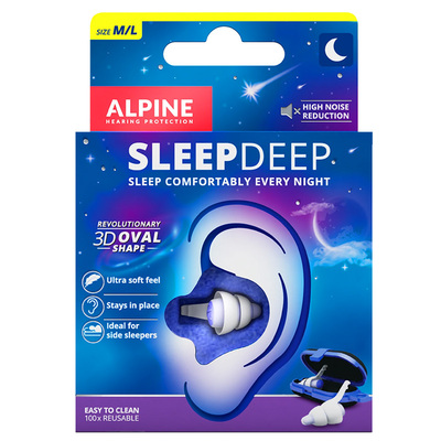 荷兰进口Sleepdeep睡眠耳塞防呼噜打鼾降噪音舒适隔音宿舍