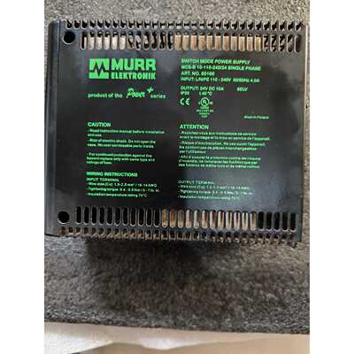 【请询价】MURR穆尔85165电源模块型号MCS10110