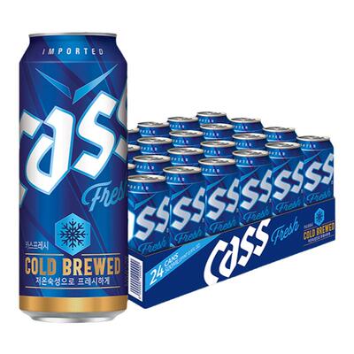 cass旗舰店韩国凯狮500ml啤酒